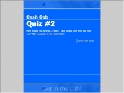Cash cab quiz 2 game - To14.com - Play now