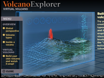 Virtual Volcano Explorer